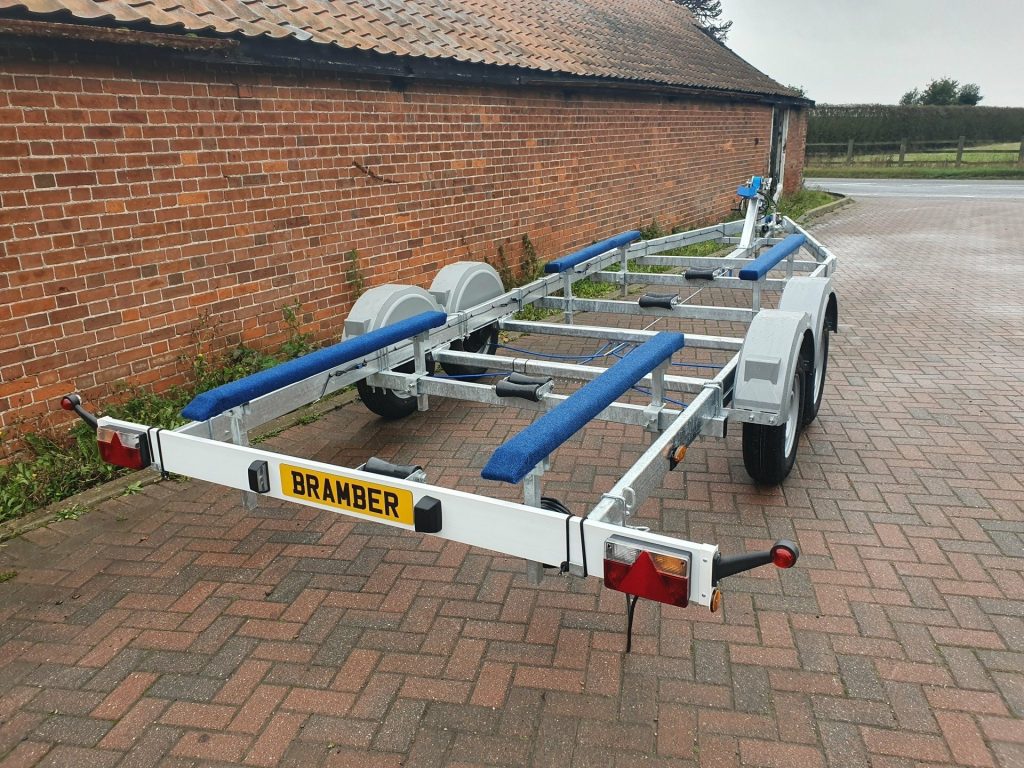 Bramber super bunk trailer, Braked 2500Kgs GVW, for boats up to 6m ...